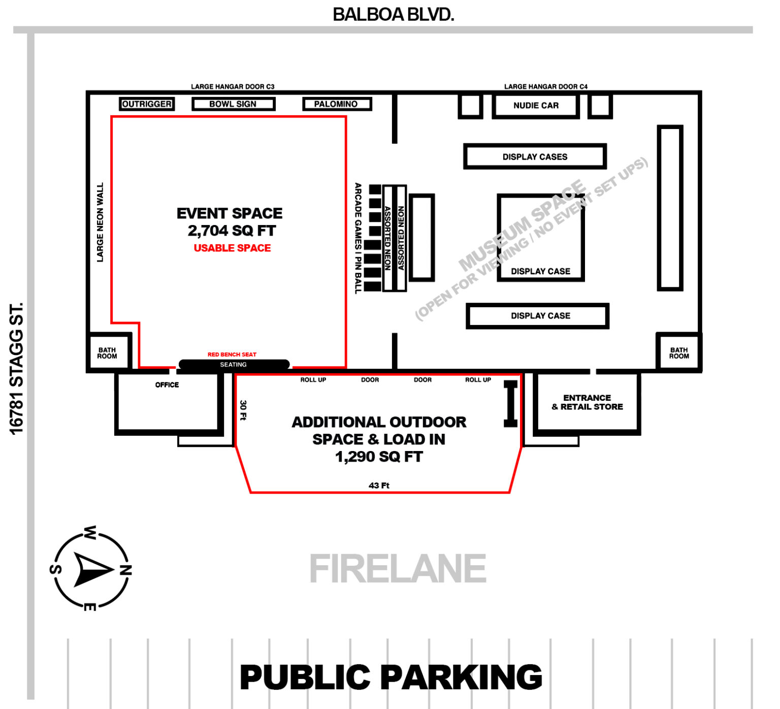 Layouts - The Ultimate Event Space